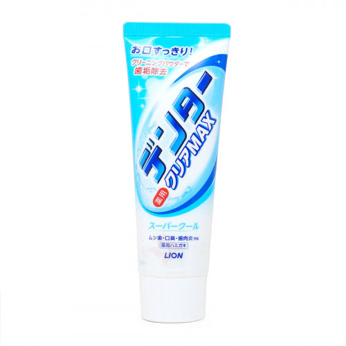 Lion 獅王 Dentor Clear Max Toothpaste #Super Mint微粒子潔淨護理牙膏(超涼薄荷） 140g ...