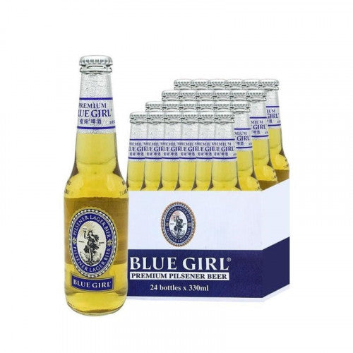 捷成 BLUE GIRL BEER (330ml) 24 bottles/box J00051060780882 330ml ...